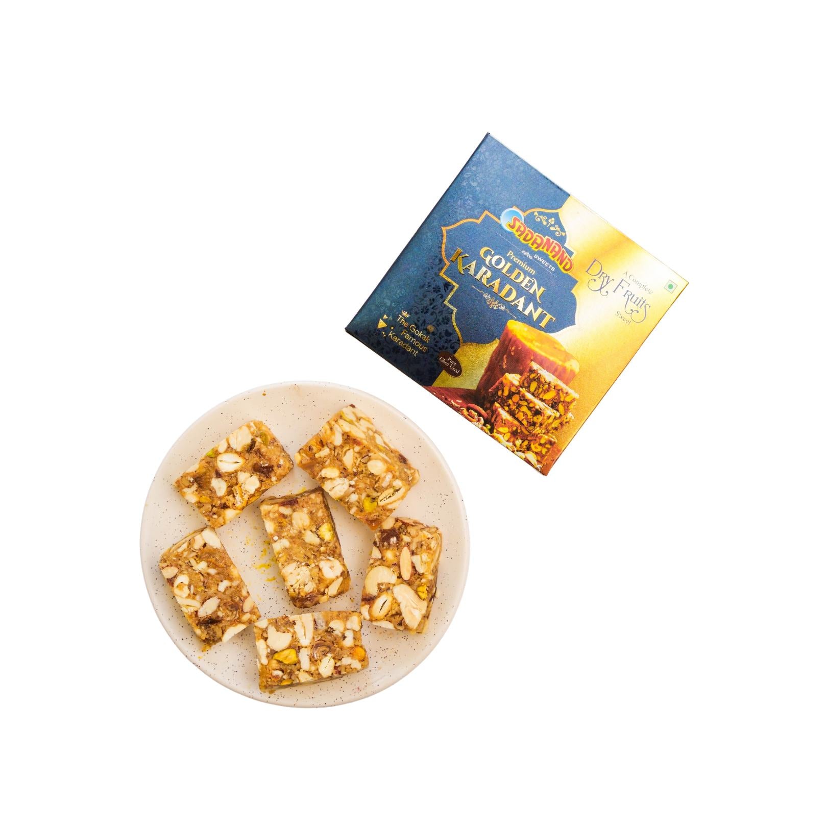 Premium Golden Karadant – SADANAND SWEETS