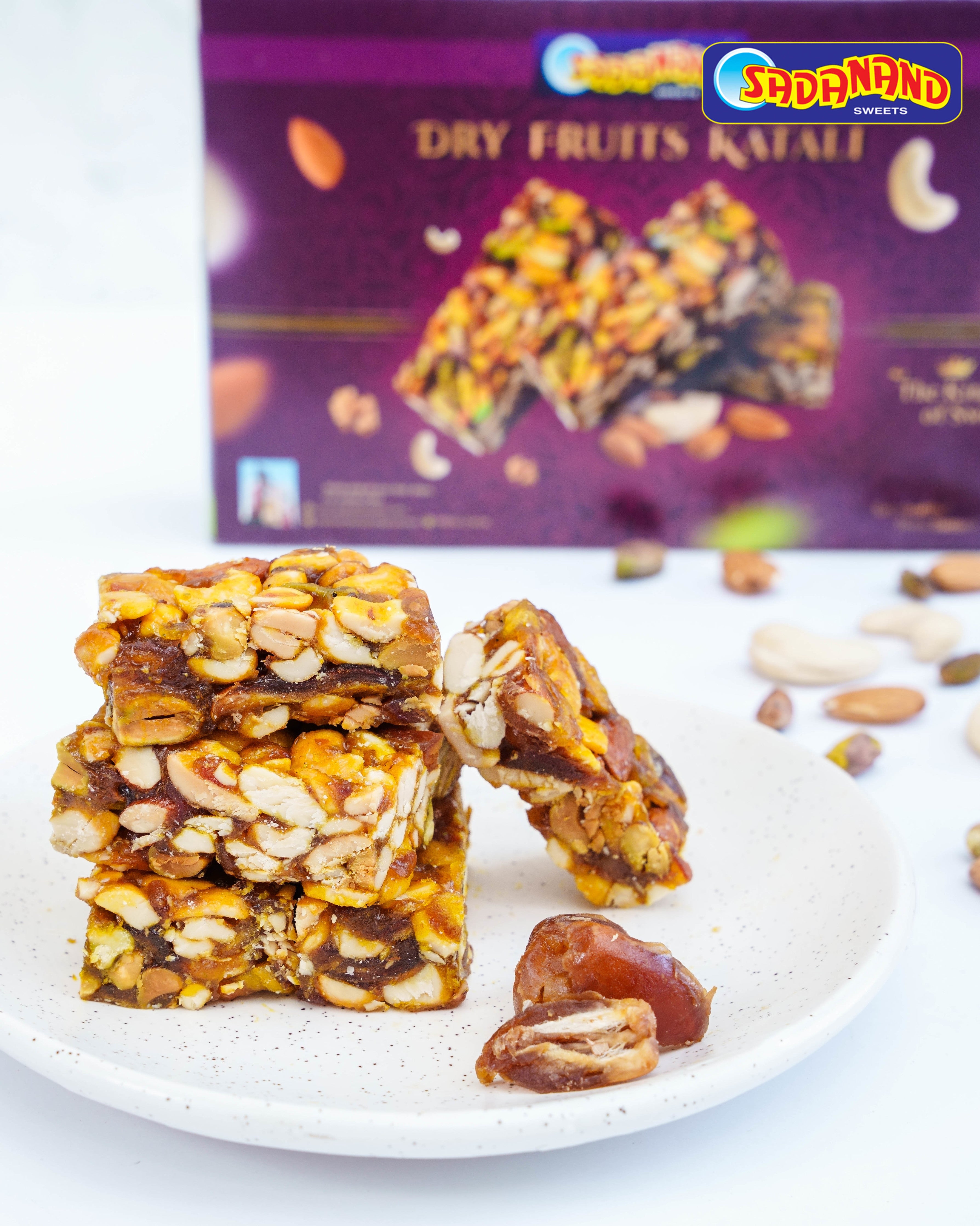 Ghee Dryfruits Katli – SADANAND SWEETS